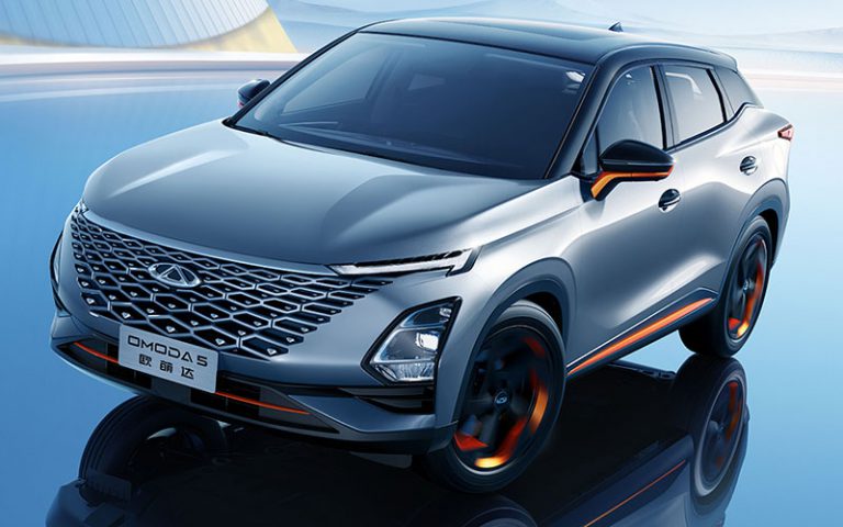 Chery OMODA 5 EV บุกตลาดรถยนต์ไฟฟ้าไทยปีนี้ วิ่งไกล 450 กม.