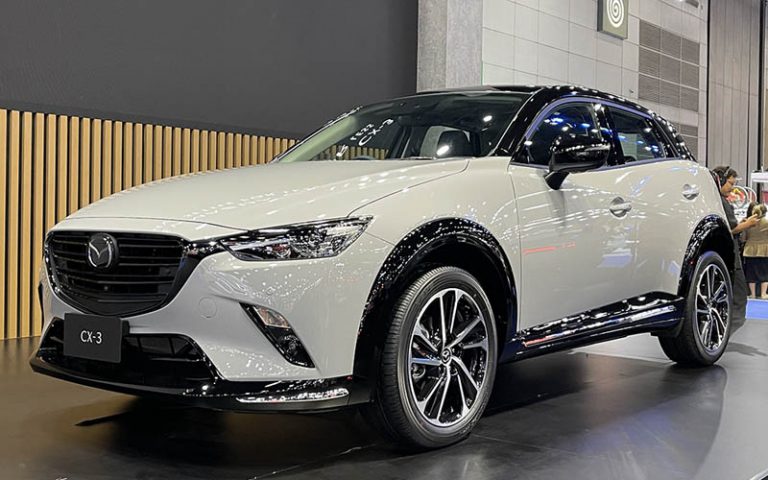 Mazda CX-3 2023 ปรับอุปกรณ์และตกแต่ง ราคาเริ่ม 770,000 บาท