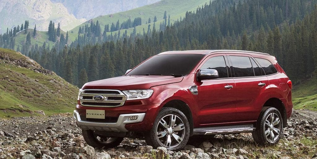 FORD Everest 2018 – ฟอร์ด เอเวอเรสต์ ราคาและโปรโมชั่นดอกเบี้ย 0%