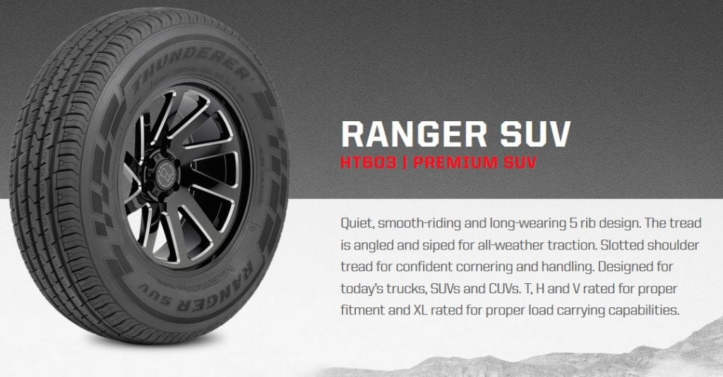 THUNDERER อีกหนึ่งยางผลิตไทย